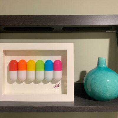 Retro VHS Art Print 2 unframed Print of Painted VHS Tape in Various ...