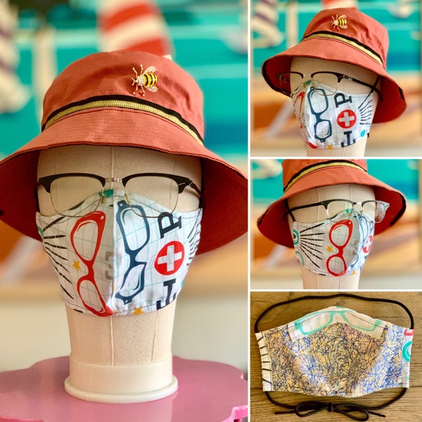 Eyeglasses Fabric - Spectacle by Heatherdutton - Glasses Eye Vision ...