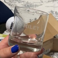 Benshot Golf Ball Rocks Glass - Etsy