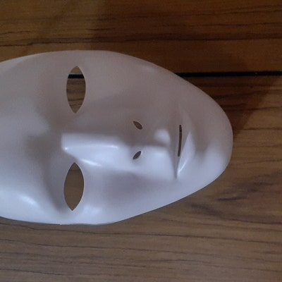 Cesar/caesar 1983 Blank Male Mask RECASTS Kabuki Mask Joey Mask ...