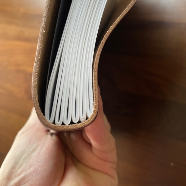 Extra Large Journal, Hand Bound Journal, Personalized Gift for Her ...