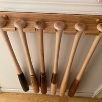 Vertical Baseball Bat Display Rack for Regular Bats (priced by the Inch ...