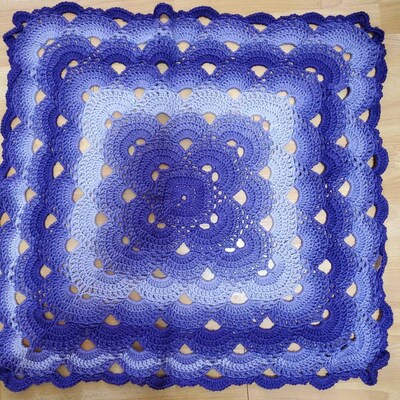 Virus Blanket Crochet Pattern, Original Virus Blanket PDF, Virus Afghan ...