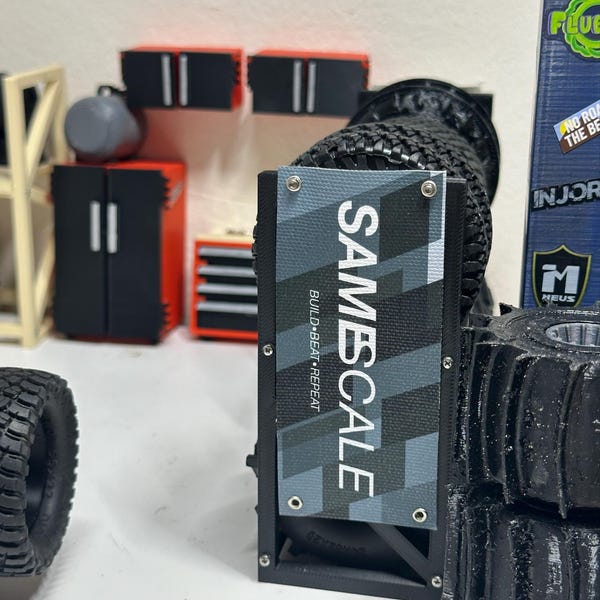 1:24 Scale Modular 20"x38" RC Rock Crawling Course 3D Print FILES ...