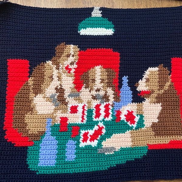 Pulling Teeth Tapestry Crochet Pattern PDF, Single Crochet Graph ...