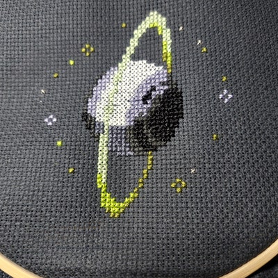 Solar Eclipse Cross Stitch Pattern PDF Instant Download - Etsy