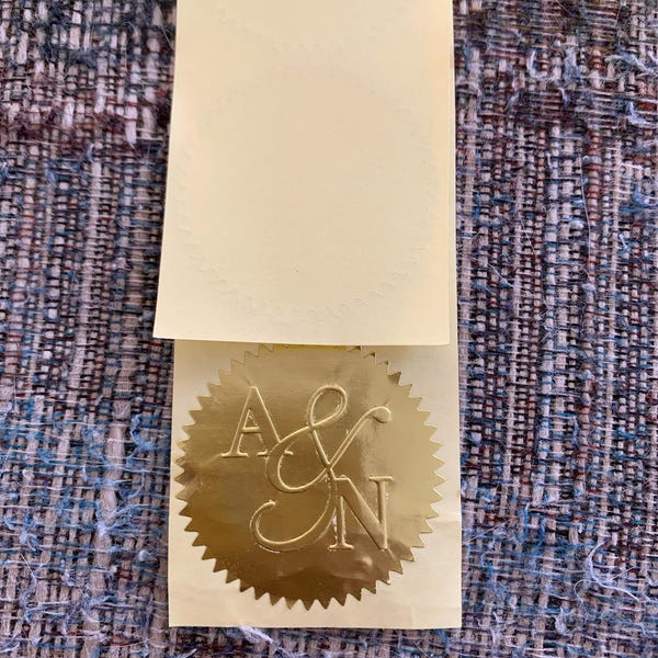 Personalized Wedding Embosser Stamp, Custom Monogram Embosser, Custom ...