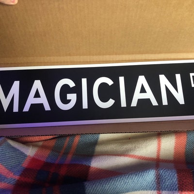 Magician, Magician Gift, Magician Sign, Houdini Follower, Magic Shows ...