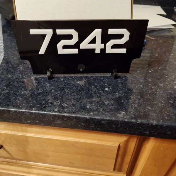 Personalized Chicago Police Beat Tags - Etsy