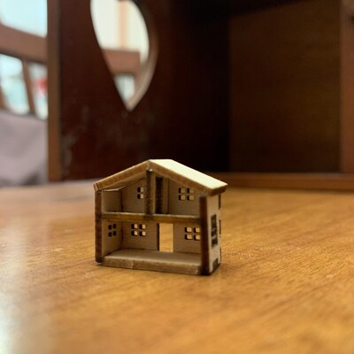 Standard Miniature Room Backdrop Dollhouse Room Box Doll Photography ...