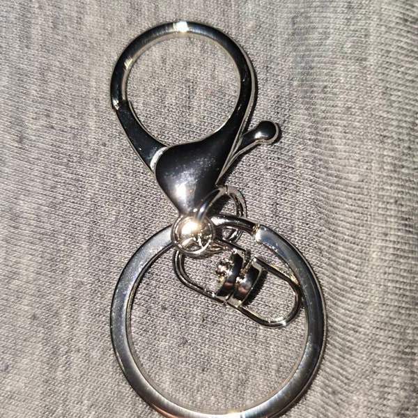 10/50pcs Premium Quality Key Ring Keychain Lobster Clasp Key Hook ...