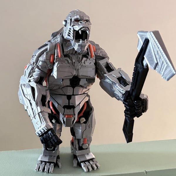 Mecha Gigan 3D Figure Stl File 3D Print File - Etsy