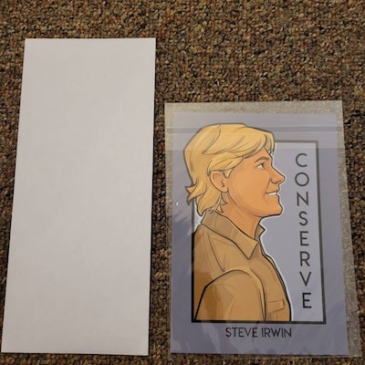 Conserve Steve Irwin He Series Postcard - Etsy