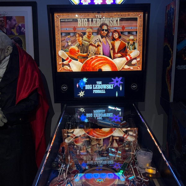 The Big Lebowski Pinball Machine Coin Door Mod - Etsy