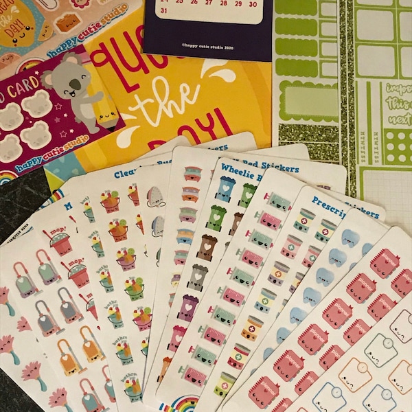 40 Cute Injection/medicine/health Planner Stickers - Etsy
