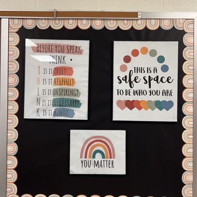 You Matter Poster Growth Mindset School Counselor Office - Etsy