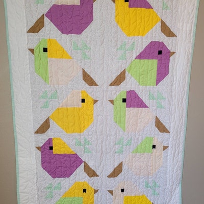 PDF Sparrows Quilt Pattern - Etsy