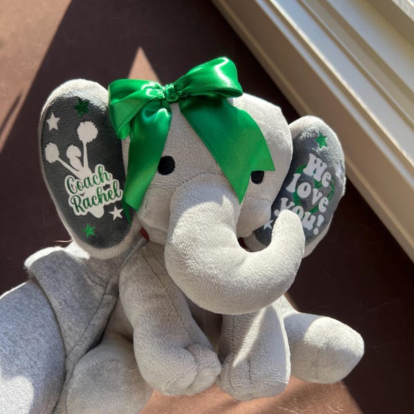 Team Spirit Elephant - Color Options - Cheer Big Little Gift ...