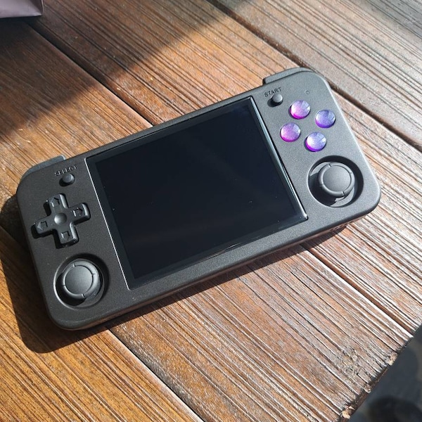 Anbernic RG35XX SP Black NES Mod Buttons and Sticker (device Not ...