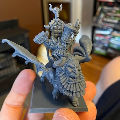 Evil Dwarf Sorcerer Lord on Beast of Bedlam Fabelzel - Etsy
