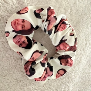 Custom Company Branded Scrunchie Hair Tie Your Logo Company - Etsy