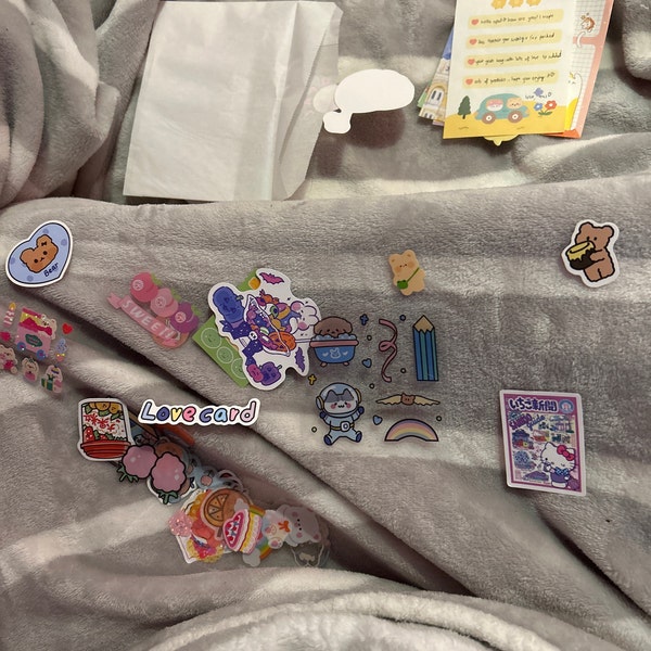 PERSONALISED Cute Phone Charm Blue Ribbon Theme Korean Design Phone ...