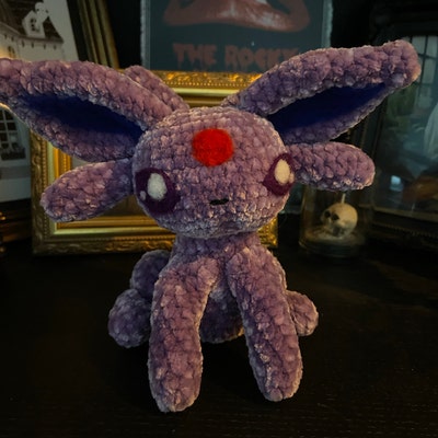 Crochet PDF Umbreon Pattern/pdf Dark Kitty Pattern/written and Photo ...