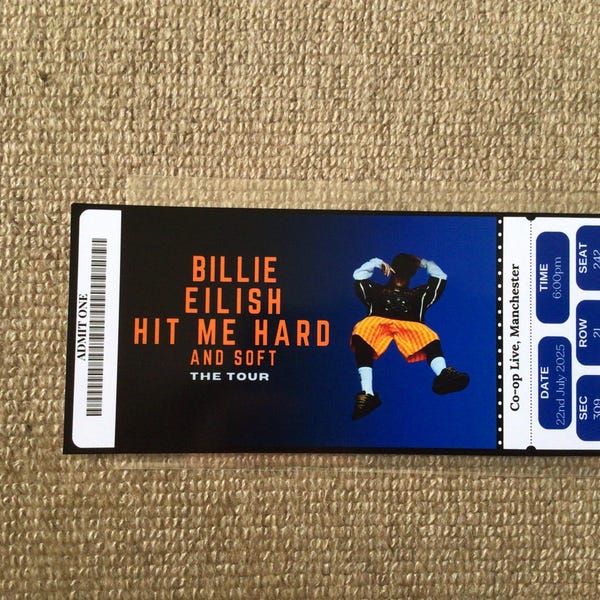 Personalized Foiled Bongo's Bingo Ticket: Surprise Gift Voucher - Etsy UK