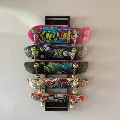 Free Standing Skateboard Rack Hold 12 Decks 6 Completes - Etsy