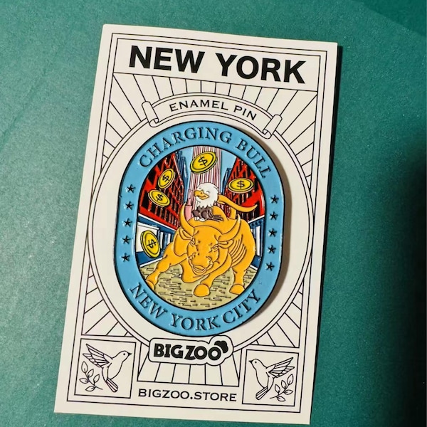 New York Travel Enamel Pins - Brooklyn Bridge Pin, New York Gift, New ...
