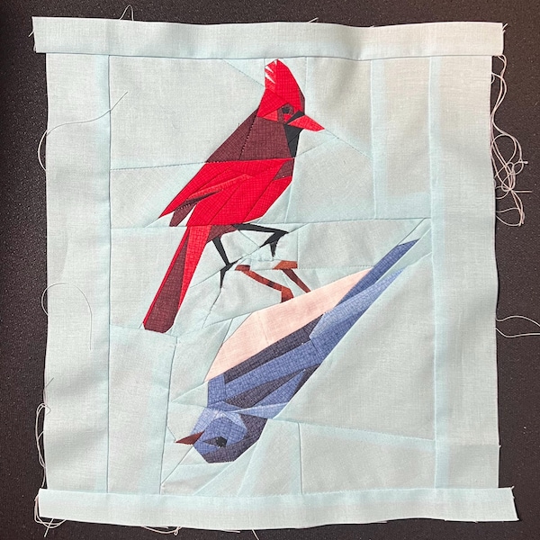 Black Bear Fpp--animals of Strength--north America--paper Piecing Quilt ...