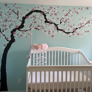 Tree Wall Decal Wall Sticker Baby Nursery Decals-large Leafy - Etsy