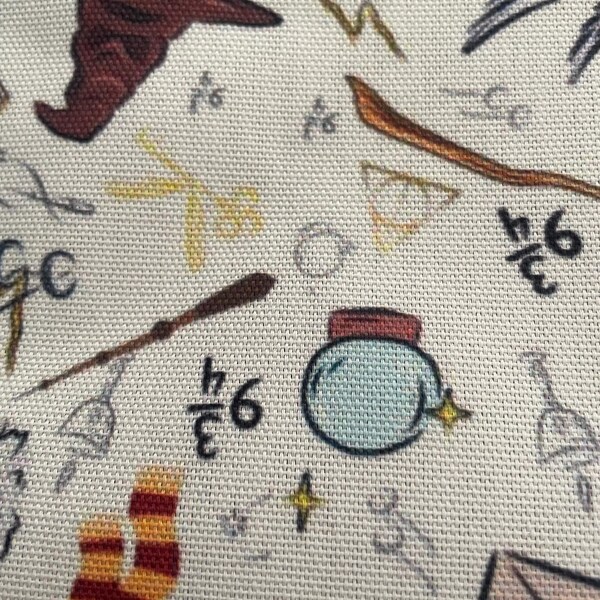 Harry Potter, Pattern, Fun, Hogwarts Toiletry, Accessory Pouch W T ...