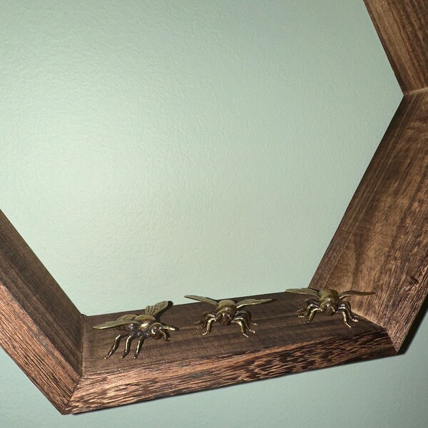 3 Solid Bee Ornaments, Childlike Decorations, Office Study Gifts ...