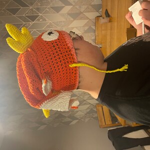 CROCHET PATTERN: Magikarp Slouchy Hat - Etsy