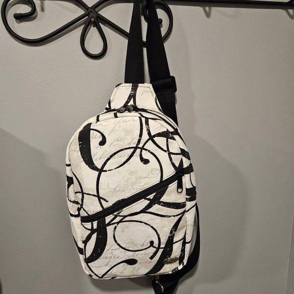 Charlie Sling Bag Sewing Pattern: Crossbody Backpack With 3 Pocket ...