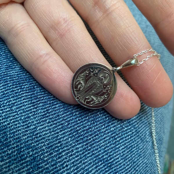 14K Gold Lilith of Sigil Necklace - Occult Talisman for Feminine Power ...