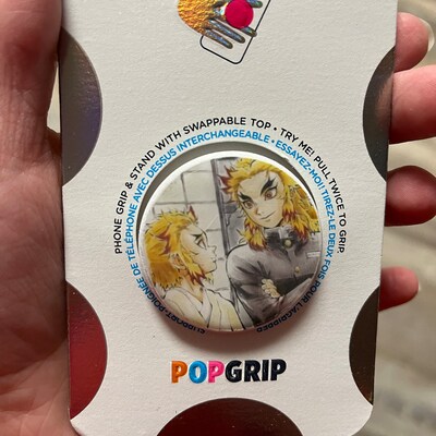 Monogram Custom Personalized Swappable Pop Socket Authentic Initials ...