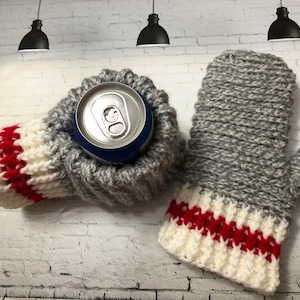 Beer Mitten Cozy CROCHET PATTERN PDF Download Bonfire Buddy Drink Cozy ...