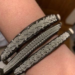 Sami Bracelet TRYM Handmade in Sweden Saami Armband Braided in - Etsy