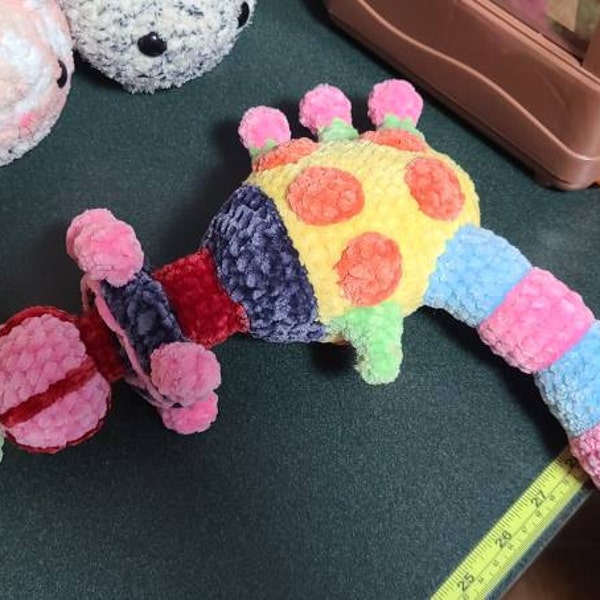 Klown Cotton Candy Ray Gun Crochet Pattern - Etsy