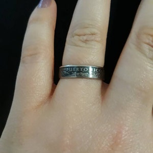 Puerto Rico Coin Ring - Etsy