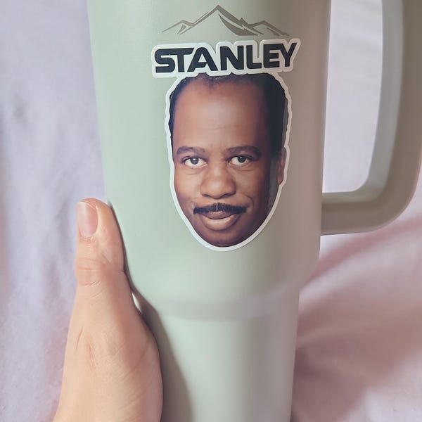 Stanley Cup Stanley Office Waterproof Sticker - the Office Stickers ...