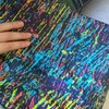 Lava Volcano Melt Printed Fabric Recycled Spandex 4 Way Stretch Fabric ...