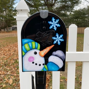 Mailbox Magnet Partial Cover Marble Peace Sign for Standard or | Etsy