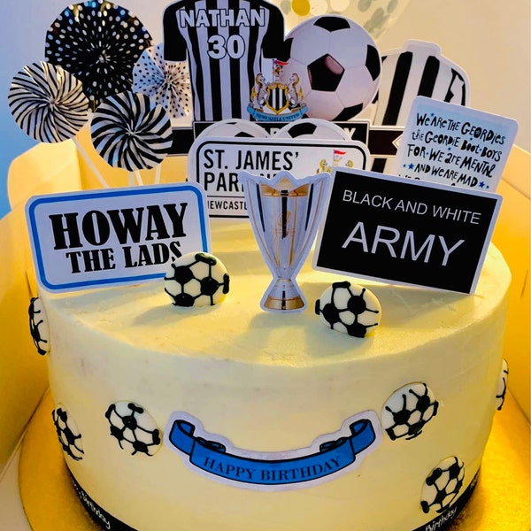 Tottenham Hotspur Inspired Cake Topper - Etsy