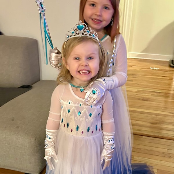 Elsa Frozen 2 Kleid PERSONALISIERTE GESCHENKSET. Frozen Elsa Kleid ...
