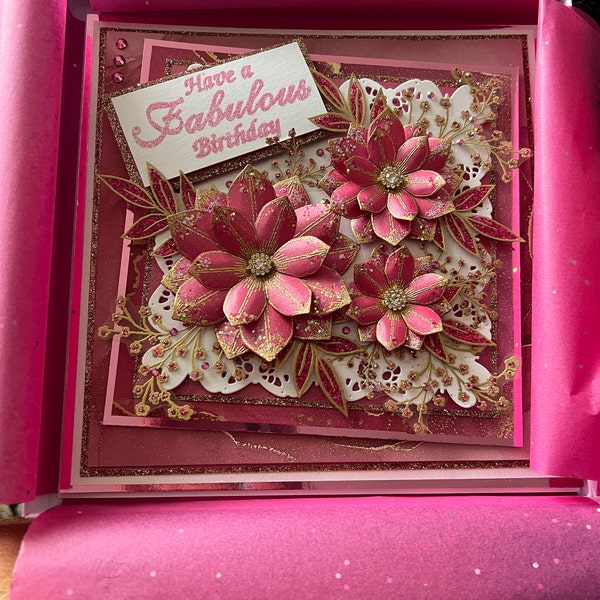 Luxury Handcrafted Mum Birthday Card - Etsy