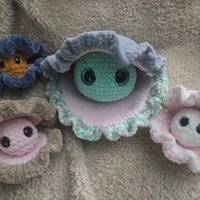 Giant Clam & Mini Clam Crochet Pattern PDF – Amigurumi Sea Creature, No ...