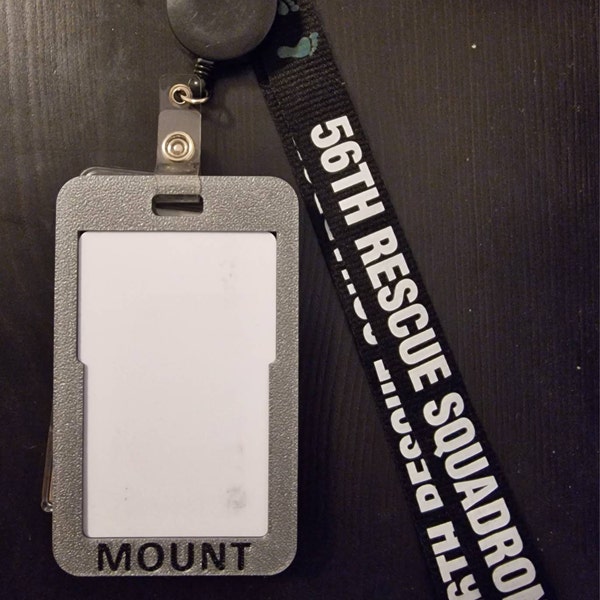 3D Printed RSA Securid 3 Badge Holder - Etsy
